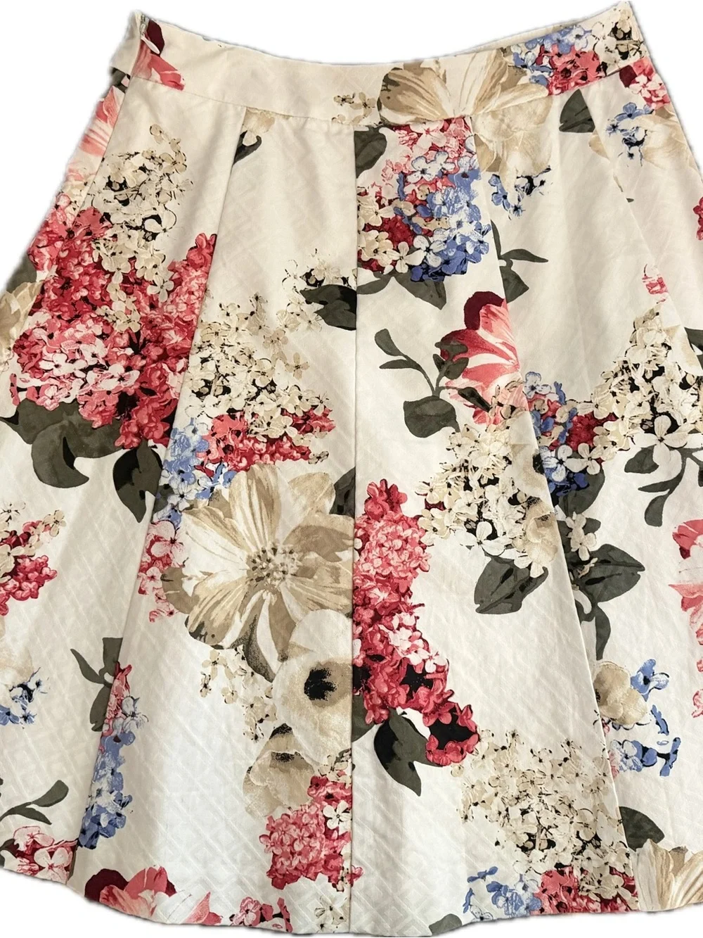 White House Black Market | Skirts | White House Black Market Cream ...